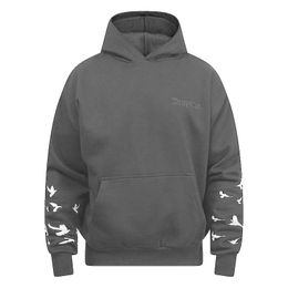 DROPSIZE Kapuzensweatshirt &raquo;Herren&laquo;, 1 Stk. black L L Hoodies mit Kapuze und bequemer K&auml;ngurutasche
