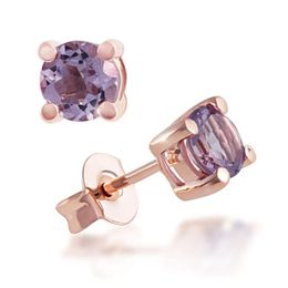 Goldmaid Paar Ohrstecker rosegoldfarben Schlichte Eleganz