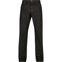Urban Classics Bequeme Jeans »Herren Organic Straight Leg Denim« 1 Stk. blackwashed 28 - Normalgrößen Normalgrößen 28 Männer Jeans mit geradem Bein...