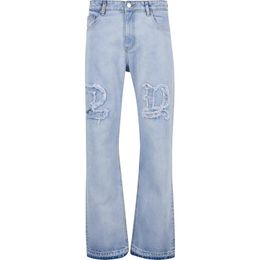 2y Studios Herren 2Y Studios Bequeme Jeans &raquo;2Y Studios Durga Logo Straight Jeans&laquo; 33, Normalgr&ouml;&szlig;en
