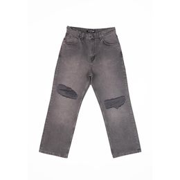 2Y STUDIOS Bequeme Jeans &raquo;2Y Anduin Ripped Baggy Jeans&laquo; grey 32 - Normalgr&ouml;&szlig;en Normalgr&ouml;&szlig;en 32 Mode ist Selbstausdruck durch Kleidung