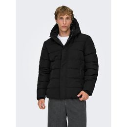 Only & Sons ONLY & SONS Steppjacke &raquo;ONSCAYSON PUFFA OTW NOOS&laquo; mit Kapuze Black XL XL Steppjacke von Only & Sons