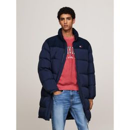 Tommy Jeans Steppjacke &raquo;TJM CORD MIX ALASKA PARKA&laquo; mit Cordeins&auml;tzen Dark Night Navy M M Lange Steppjacke von Tommy Jeans
