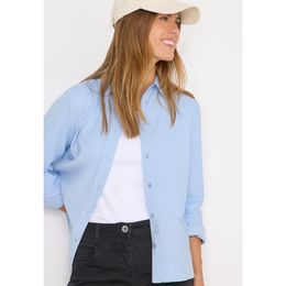 Cecil Langarmbluse mit Hemdkragen light sky blue L (42) L (42) Damen-Bluse von Cecil