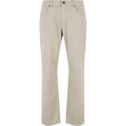 Urban Classics Stoffhose &raquo;Herren Stretch Twill 5 Pocket Pants&laquo; softseagrass 28 - Normalgr&ouml;&szlig;en Normalgr&ouml;&szlig;en 28 BEQUEMER SCHNITT: Bewegungsfreiheit...