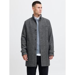 Jack & Jones JACK & JONES Wollmantel &raquo;JJEMELTON WOOL BLEND COAT SN&laquo; Grey Melange Detail:HERRINGBONE STRUCTURE XXL XXL Mantel von Jack & Jones