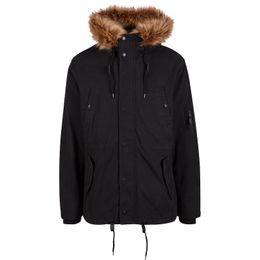 Brandit Wintermantel »Men Fish Tail Parka« black L L Mode ist Selbstausdruck durch Kleidung
