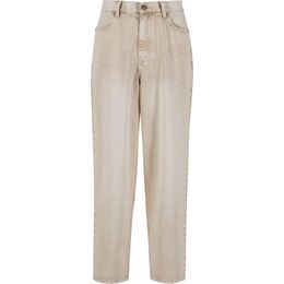 Urban Classics Bequeme Jeans »Herren 90‘s Jeans« 1 Stk. white dirty washed 33 - Normalgrößen Normalgrößen 33 Straight Fit Jeans für einen...