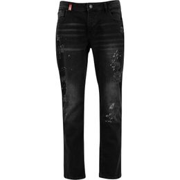 2y Studios Herren 2Y Studios Bequeme Jeans &raquo;2Y Studios 2Y EMILIO RIPPED SLIM FIT JEANS&laquo; 28, Normalgr&ouml;&szlig;en
