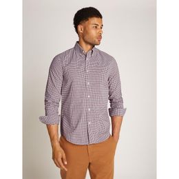 Tommy Hilfiger Businesshemd &raquo;FLEX POPLIN GINGHAM Regular Fit SHIRT&laquo; mit Karomuster Regatta Red / Multi 3XL - N-Gr N-Gr 3XL Klassisches Hemd von...