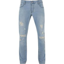 2Y STUDIOS Bequeme Jeans »Herren 2Y Destroyed Slim Fit Denim« blue 29 - Normalgrößen Normalgrößen 29 Slim Fit Jeans für einen modernen, schmalen Look