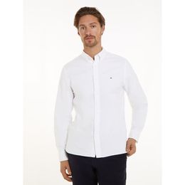 Tommy Hilfiger Langarmhemd &raquo;SOLID HERITAGE OXFORD Regular Fit SHIRT&laquo; Optic White XXL - N-Gr N-Gr XXL Langarmhemd in Regular Fit, bietet optimalen...