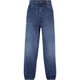 Urban Classics Bequeme Jeans &raquo;Herren Heavy Ounce Baggy Fit Jeans&laquo; new dark blue washed 36 - Normalgr&ouml;&szlig;en Normalgr&ouml;&szlig;en 36 KLARES DESIGN:...