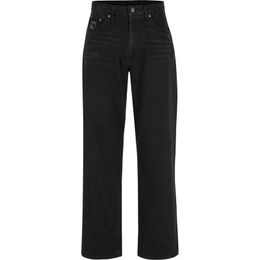 Karl Kani Bequeme Jeans &raquo;OG K Washed Straight Leg Jeans&laquo; black 36 - Normalgr&ouml;&szlig;en Normalgr&ouml;&szlig;en 36 Straight Fit Jeans fuer einen klassischen Look