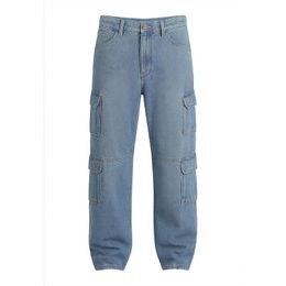 2Y STUDIOS Bequeme Jeans &raquo;2Y Aidan Cargo Baggy Jeans&laquo; vintage blue 36 - Normalgr&ouml;&szlig;en Normalgr&ouml;&szlig;en 36 Mode ist Selbstausdruck durch Kleidung
