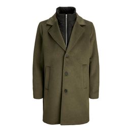 Jack & Jones JACK & JONES Trenchcoat »JPRBLASTANFORD WOOL BLEND OVERCOAT« Peat L L Mantel von Jack & Jones