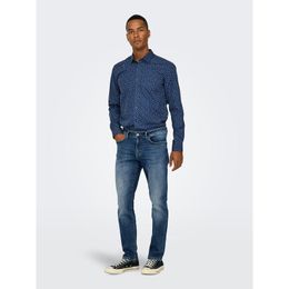 Only & Sons ONLY & SONS Regular-fit-Jeans &raquo;ONSWEFT REG. DMB TINT 2139 TAI DNM NOOS&laquo; Dark Medium Blue Denim 34 - L&auml;nge 34 L&auml;nge 34 34 Coole Jeans von Only & Sons