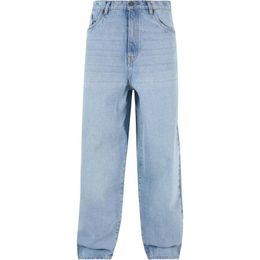 Urban Classics Bequeme Jeans &raquo;Herren Heavy Ounce Baggy Fit Jeans&laquo; new light blue washed 33 - Normalgr&ouml;&szlig;en Normalgr&ouml;&szlig;en 33 KLARES DESIGN:...