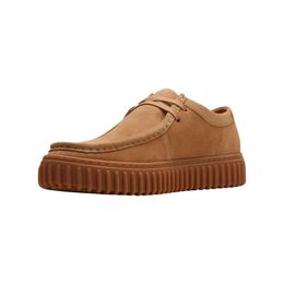 Clarks Schn&uuml;rschuh &raquo;Halbschuhe Veloursleder&laquo; Sand 43 43 Verschluss: Schn&uuml;rung