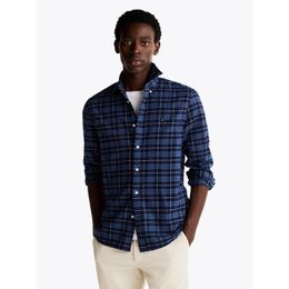Tommy Hilfiger Langarmhemd &raquo;BRUSHED EASY CHECK Regular Fit SHIRT&laquo; mehrfarbig kariert Aegean Sea Multi Check M - N-Gr N-Gr M Kariertes Hemd von...