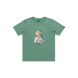 Quiksilver T-Shirt »Neverending Surf« Frosty Spruce 12 12 Stoff: Baumwollstoff [160 g/m2]
