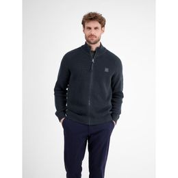 Lerros Strickjacke &raquo;Herren Strickjacke, grob gerippt&laquo; CLASSIC NAVY M M Moderne Strickjacke mit &Auml;rmeltasche
