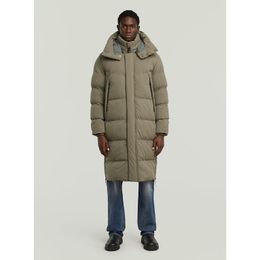 G-Star Raw G-STAR Outdoorjacke &raquo;G-Whistler XL Long Blanket Jacke&laquo; turf S S Rei&szlig;verschluss & Druckkn&ouml;pfe