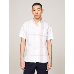 Tommy Hilfiger Kurzarmhemd &raquo;RWB LINE CHECK Regular Fit SHIRT S/S&laquo; Ancient White / Multi 3XL - N-Gr N-Gr 3XL Kurzarmhemd von Tommy Hilfiger Menswear