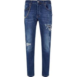 2Y STUDIOS Bequeme Jeans »Herren 2Y Tapered Fit Jeans« blue 33 - Normalgrößen Normalgrößen 33 Tapered Jeans für einen entspannten, modernen Stil