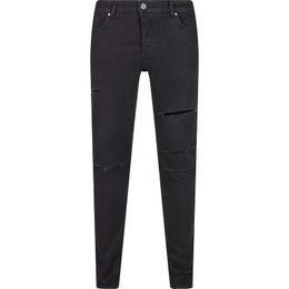 2Y STUDIOS Bequeme Jeans &raquo;Herren 2Y Skinny Fit Jeans&laquo; black 32 - Normalgr&ouml;&szlig;en Normalgr&ouml;&szlig;en 32 Skinny Fit Jeans f&uuml;r einen modernen, figurbetonten Look