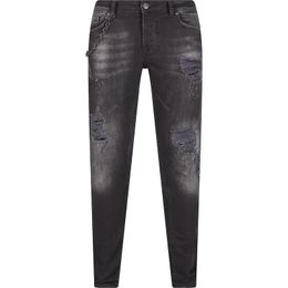 2Y STUDIOS Bequeme Jeans &raquo;Herren 2Y Skinny Fit Jeans&laquo; black 30 - Normalgr&ouml;&szlig;en Normalgr&ouml;&szlig;en 30 Skinny Fit Jeans f&uuml;r einen modernen, figurbetonten Look