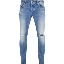 2y Studios Herren 2Y Studios Bequeme Jeans &raquo;2Y Studios Herren 2Y Skinny Fit Destroyed Jeans&laquo; 31, Normalgr&ouml;&szlig;en