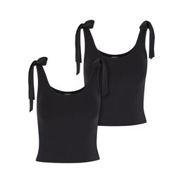 Urban Classics Top Damen Größe XL schwarz