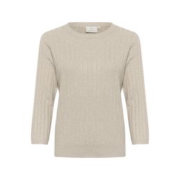 Kaffe Pullover 'Lizza' Damen Größe M beige