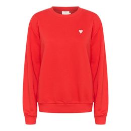 Kaffe Sweatshirt 'Liddy' Damen Gr&ouml;&szlig;e XL feuerrot