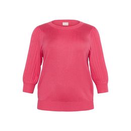 Kaffe CURVE Pullover 'Loni' Damen Gr&ouml;&szlig;e M pink
