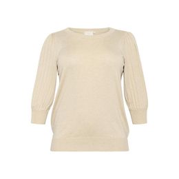 Kaffe CURVE Pullover 'Loni' Damen Gr&ouml;&szlig;e S beige