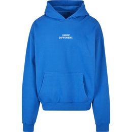 Mister Tee Hoodie 'Think Different' Herren Gr&ouml;&szlig;e M kobaltblau / wei&szlig;