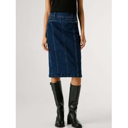 Pepe Jeans Rock Damen Größe 42 blau