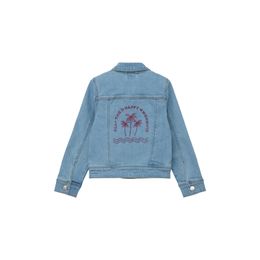 s.Oliver Jacke M&auml;dchen Gr&ouml;&szlig;e 98 blue denim / lila