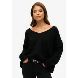 Superdry Sweater female Black size 38