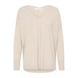 Cream Pullover 'Dela ' Damen Gr&ouml;&szlig;e XXL beigemeliert