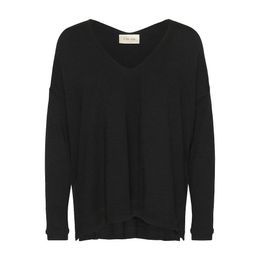 Cream Sweater 'Dela' female Black size XXL
