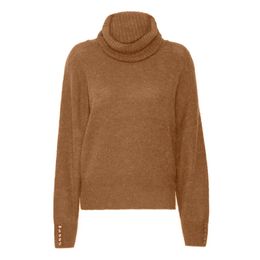 Ichi Pullover 'Kamara' Damen Gr&ouml;&szlig;e XL karamell