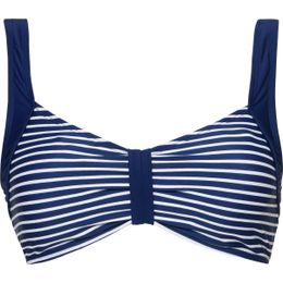 feel good Damen Bikini-Oberteil marine-wei&szlig; Gr&ouml;&szlig;e 38B
