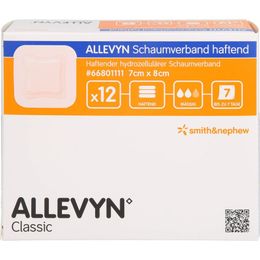 kohlpharma Allevyn Schaumverband 7x8 cm haftend 12 St