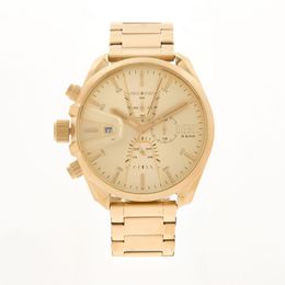 Diesel Goldfarbene Chronographen-Armbanduhr
