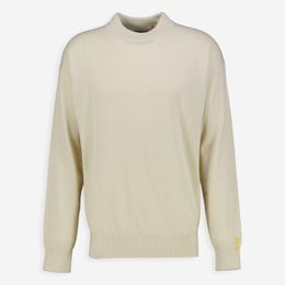 Scotch & Soda Beigefarbener Relaxed Fit Pullover