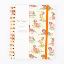 Cath Kidston Cremefarbenes Notizbuch mit Linien 15x20cm