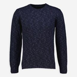 Ferrante Dunkelblauer Pullover aus Wollmischung